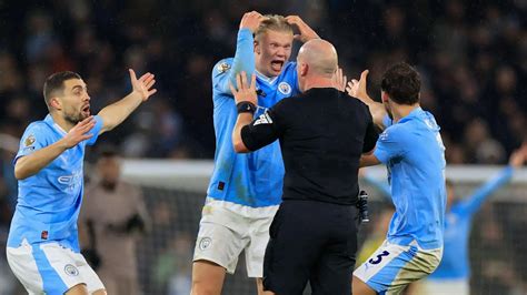 Richards Keane Slam Referee For Haaland Decision In Man City Draw