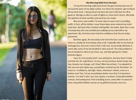 Feminization Beauty Within TG Captions Stories