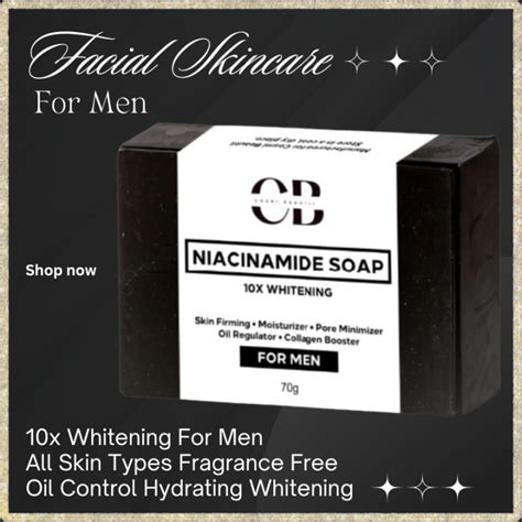 COSMI BEAUTII NIACINAMIDE SOAP FOR MEN X WHITENING SOAP Whitening All Skin Types Lazada PH
