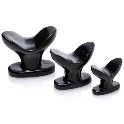 Buy 3 Piece Silicone Ass Anchor Flared Anal Plug Set Xr Brands Master