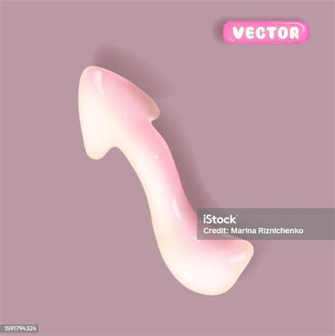 흰색 포인터 화살표 3d 현실적인 아이콘입니다 흰색의 만화 화살표입니다 하이라이트가 있는 체적 벡터 3d 디자인 게임 또는 어린이 디자인에 적합 목표에 대한 올바른 방향의