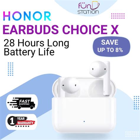 Honor Earbuds Choice X Honor Choice Earbuds X Original Honor Shopee Malaysia