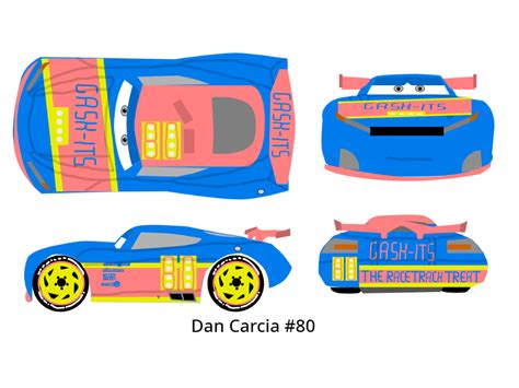 Cars 3 Redo Racer Dan Carcia By Mcspeedster2000 On Newgrounds