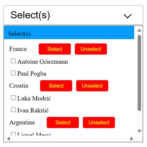 Multiselectpackage Npm
