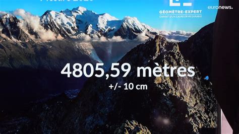 شاهد مونت بلانك، أعلى جبل في فرنسا، يتقلص 222 متراً فيديو Dailymotion