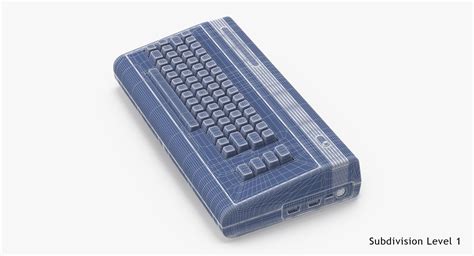 3d Commodore 64 Keyboard