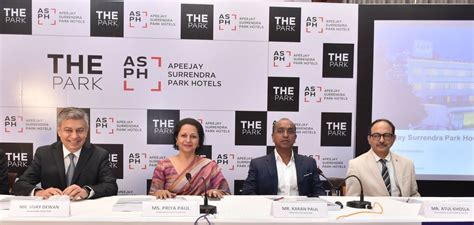 Apeejay Surrendra Park Hotels Ltd ₹920 Crore Ipo To Open On Feb 5