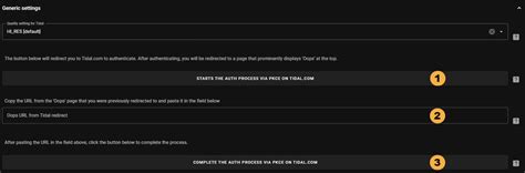 Tidal Music Assistant