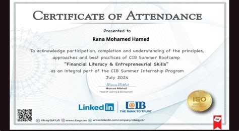 Cibegypt Linkedinlearning Entrepreneurshipcourses Cibsummer