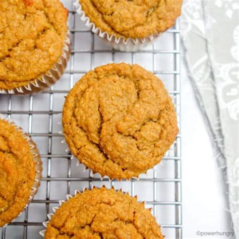 Vegan Applesauce Chickpea Flour Muffins No Oil Powerhungry®