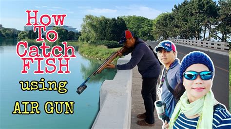 How To Catch Fish Using Air Gun Tiksay Fishingnakuha Sa Tyagavlog
