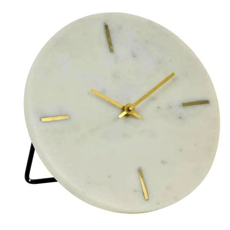 Elegant Round Marble Clocks Wall Clocks Digital Clock By Wall Hanging
