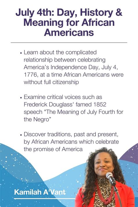 Kamilah Avant Dei And Black Culture Speaker