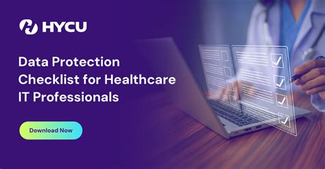 Your Checklist To Data Protection In Healthcare Hycu