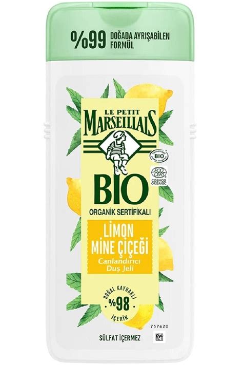 Le Petit Marseillais Bıo Organik Sertifikalı Limon Mine Çiçeği Duş