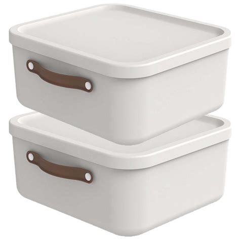 Rotho Aufbewahrungsbox Aufbewahrungsbox Mit Deckel Maloja 20l