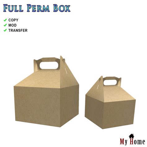 Second Life Marketplace My Home Full Perm Box