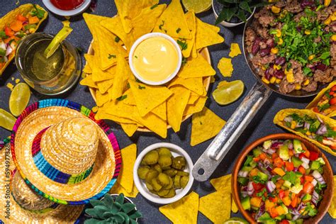 Cinco De Mayo Party Food Mexican Holiday Cinco De Mayo Traditional