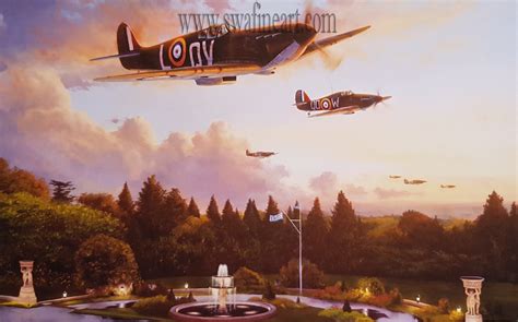 The Storm Has Passed Spitfire By Stephen Brown Limited Edition