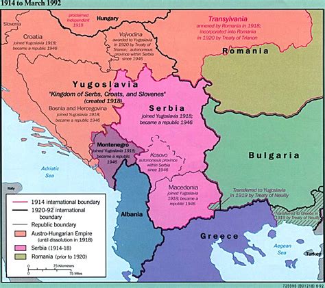 1up Travel Maps Of Kosovobalkan Region The Macedonian Question 1914 1992 273k