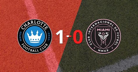 En Su Casa Charlotte Fc Derrotó A Inter Miami 1 A 0 Infobae