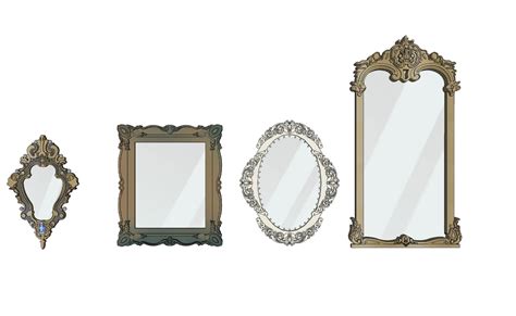 덕찌의 판타지 거울 프레임 3d