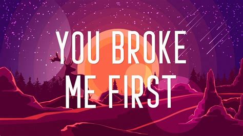 Tate Mcrae You Broke Me First Lyrics Youtube Music