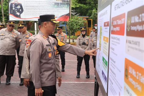Malang Post Kesiapan Menuju Pemilu 2024 Kapolres Malang Pimpin
