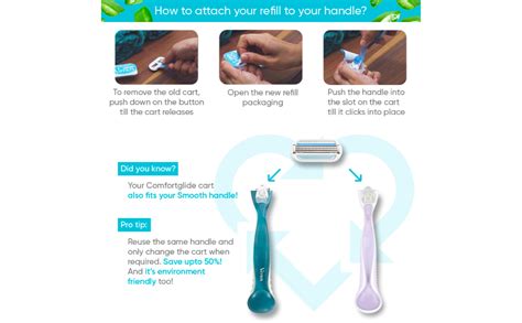 Gillette Venus Hair Removal Razor Blades Refills Cartridges For Women Pieces Aloe Vera
