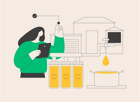 Premium Vector Water Filtering System Abstract Concept Vector Illustration