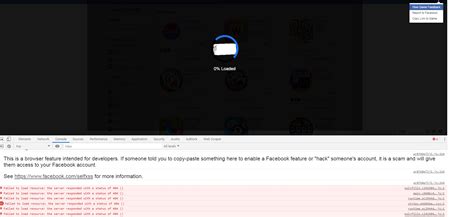 failed to load resource the server responded with a status of 404 on