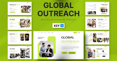Global Outreach Business Keynote Presentation Incl Business