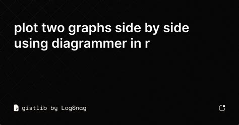 Gistlib Plot Two Graphs Side By Side Using Diagrammer In R