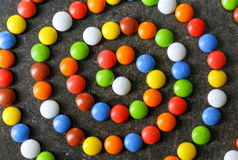 Colorful Candy Spiral Jigsaw Puzzle In Macro Puzzles On