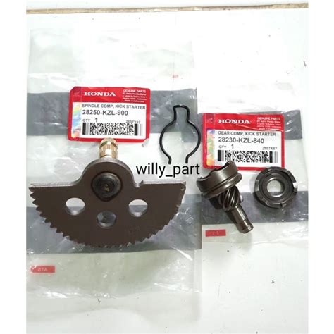 Jual As Selah Gear Gigi Pinion Beat F SCOOPY F SPACY F As Kick Gigi Engkol Kampak KZL