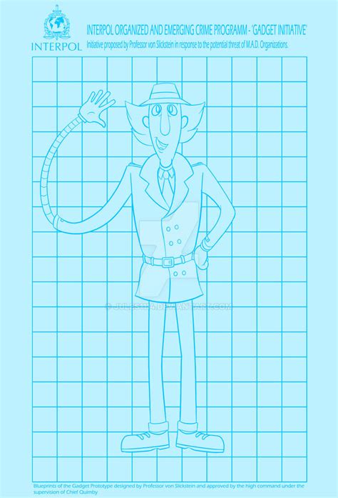 Inspector Gadget 20 Blueprints By Jules1114 On Deviantart