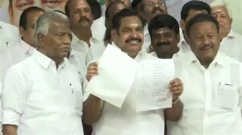 தமிழக லோக்சபா தேர்தல் 2024 33 தொகுதிகளில் போட்டியிடும் அதிமுக