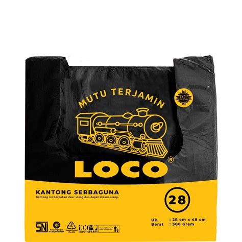 Loco Tebal Hitam Loco