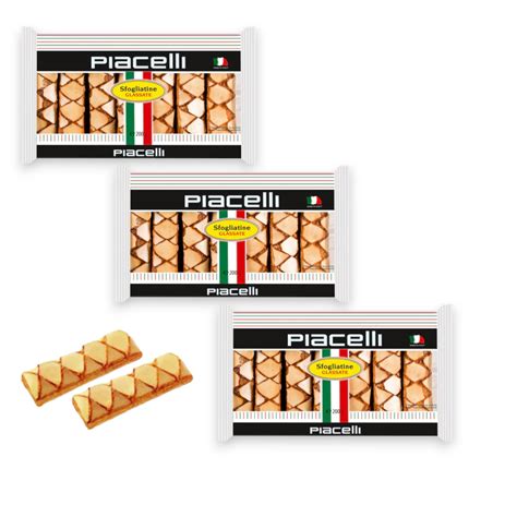 PIACELLI Sfogliatine Glassate puff pastry 200g/7oz - (3 Pack) - Walmart.com