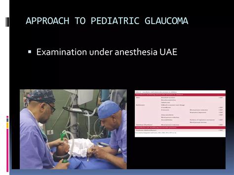 Approach To Pediatric Glaucoma Pptx