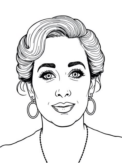 10 Free Adele Coloring Pages To Print And Enjoy