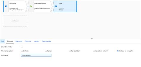 Azure Data Factory How To Set The File Name Based On A Parameter In