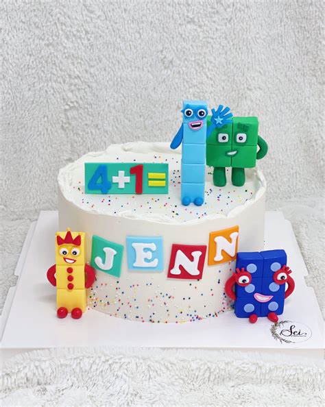 Number Blocks Math Cake Sei Pâtisserie