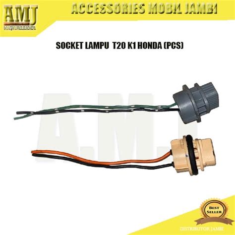 Jual Socket Lampu T20 K1 Honda Pcs Shopee Indonesia