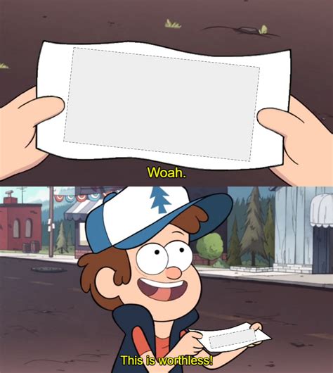 Gravity Falls Blank Template Imgflip