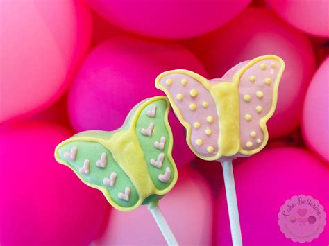 Butterfly Cake Pops Exclusive At Cake Ballerina