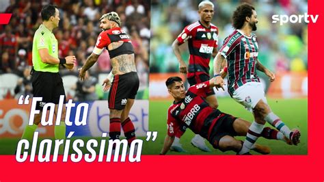 PC OLIVEIRA ANALISA LANCES POLÊMICOS DO FLA FLU Troca de Passes
