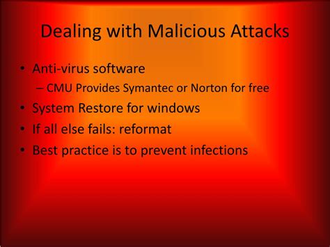 Ppt Malicious Attacks Powerpoint Presentation Free Download Id1959138