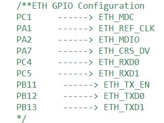STM ETH LwIP UDP Echo Server