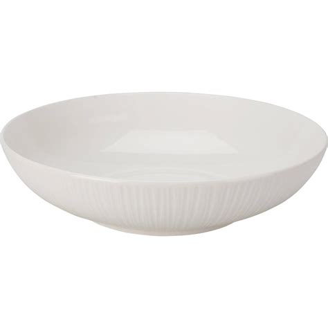 Assiette Creuse En Porcelaine Blanche Ø 23 Cm Siaki Leroy Merlin